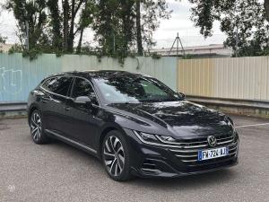 Black Volkswagen Arteon 2021 in Kaunas, with an engine capacity of 1.97 L and mileage of 286 thousand km for 15999 €, photo 5 on AUTOMOTO.COM.LV