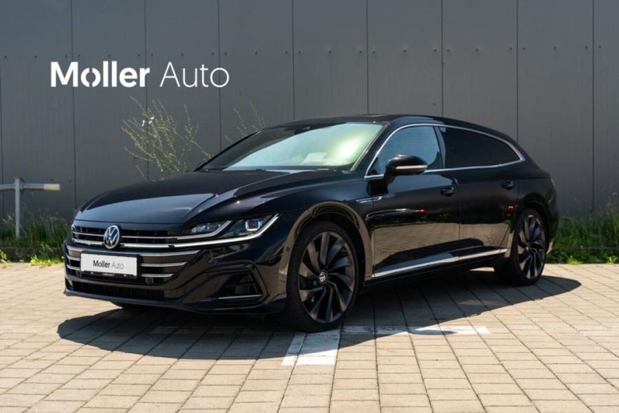 Black Volkswagen Arteon 2021 in Vilnius, with an engine capacity of 2.00 L and mileage of 149 thousand km for 28500 €, photo 1 on AUTOMOTO.COM.LV