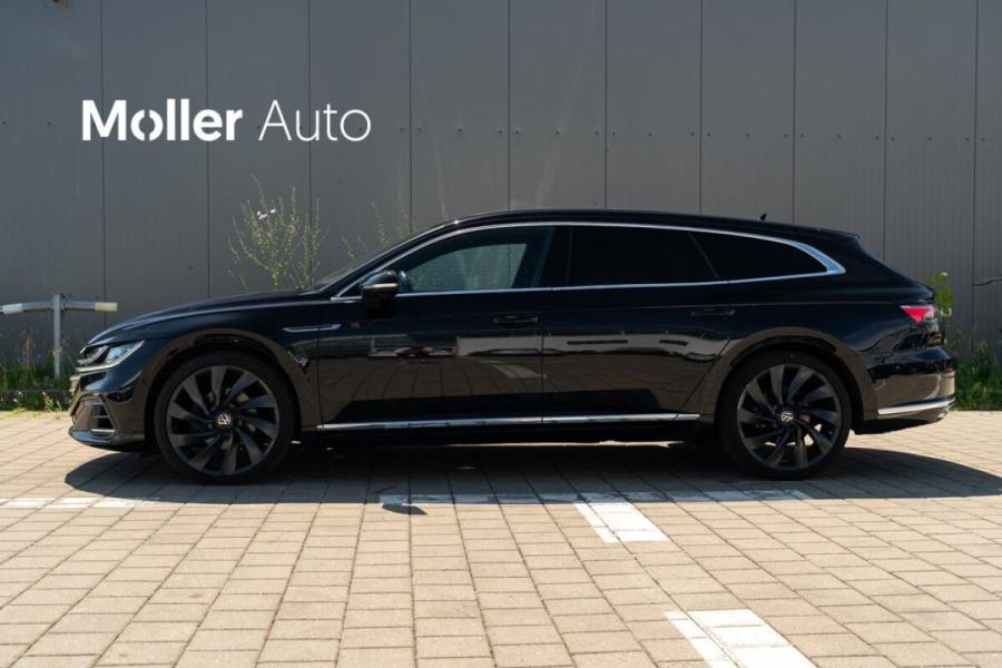 Black Volkswagen Arteon 2021 in Vilnius, with an engine capacity of 2.00 L and mileage of 149 thousand km for 28500 €, photo 4 on AUTOMOTO.COM.LV