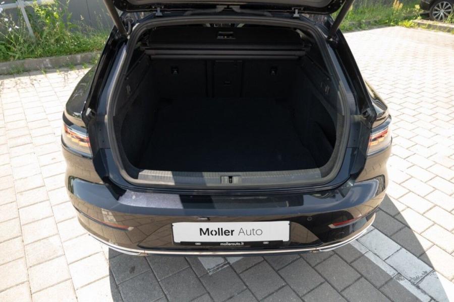 Black Volkswagen Arteon 2021 in Vilnius, with an engine capacity of 2.00 L and mileage of 149 thousand km for 28500 €, photo 21 on AUTOMOTO.COM.LV