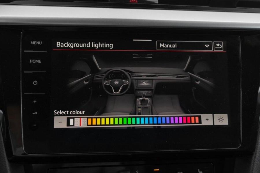 Black Volkswagen Arteon 2021 in Vilnius, with an engine capacity of 2.00 L and mileage of 149 thousand km for 28500 €, photo 27 on AUTOMOTO.COM.LV