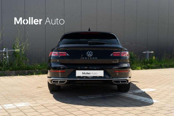 Black Volkswagen Arteon 2021 in Vilnius, with an engine capacity of 2.00 L and mileage of 149 thousand km for 28500 €, photo 5 on AUTOMOTO.COM.LV