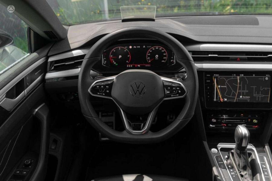 Black Volkswagen Arteon 2021 in Vilnius, with an engine capacity of 2.00 L and mileage of 149 thousand km for 28500 €, photo 20 on AUTOMOTO.COM.LV