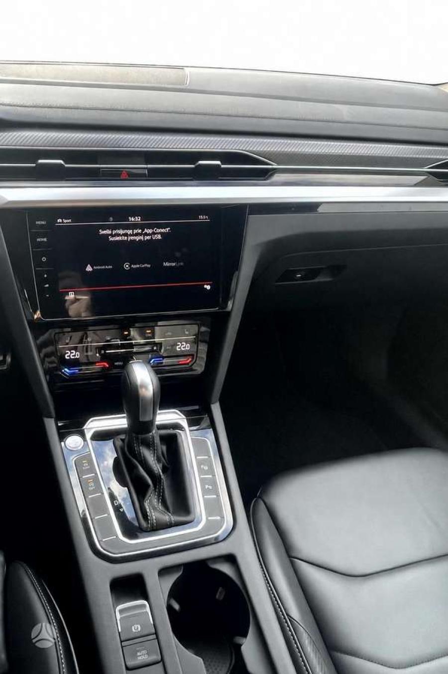 Melns Volkswagen Arteon 2021 Kauņa, ar dzinēja tilpumu 1.97 L un nobraukumu 97 tūkst. km par 25800 €, foto 13 vietnē AUTOMOTO.COM.LV