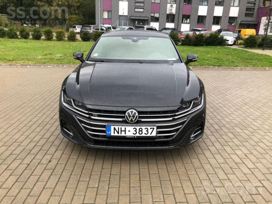 Melns Volkswagen Arteon 2022 Rīga, ar dzinēja tilpumu 2.00 L un nobraukumu 95 tūkst. km par 24800 €, foto 1 vietnē AUTOMOTO.COM.LV