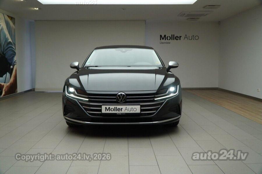 Black Volkswagen Arteon 2022 in Tallinn, with an engine capacity of 2.00 L and mileage of 111 thousand km for 37500 €, photo 2 on AUTOMOTO.COM.LV