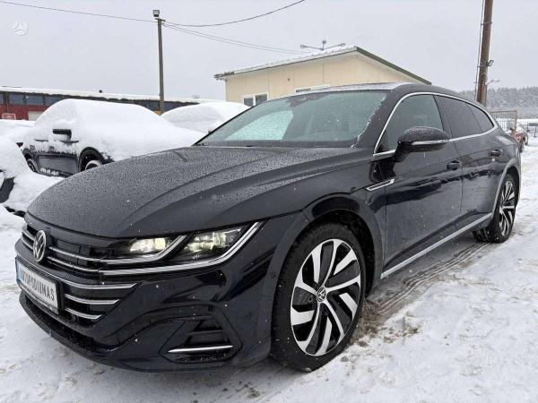 Black Volkswagen Arteon 2022 in Vilnius, with an engine capacity of 1.40 L and mileage of 150 thousand km for 23350 €, photo 1 on AUTOMOTO.COM.LV