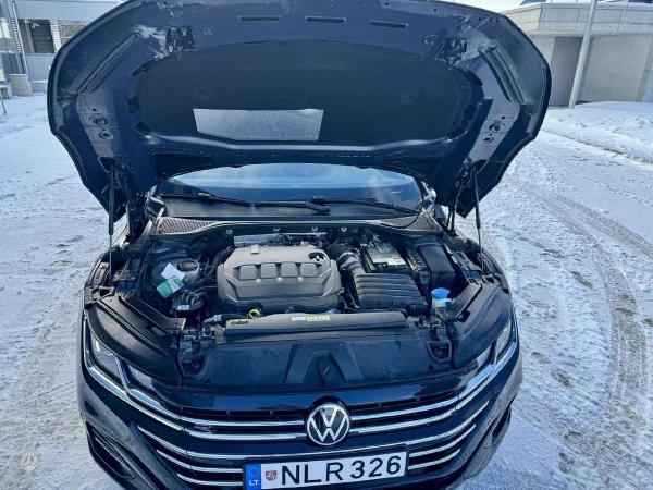 Black Volkswagen Arteon 2022 in Vilnius, with an engine capacity of 1.97 L and mileage of 100 thousand km for 24500 €, photo 2 on AUTOMOTO.COM.LV