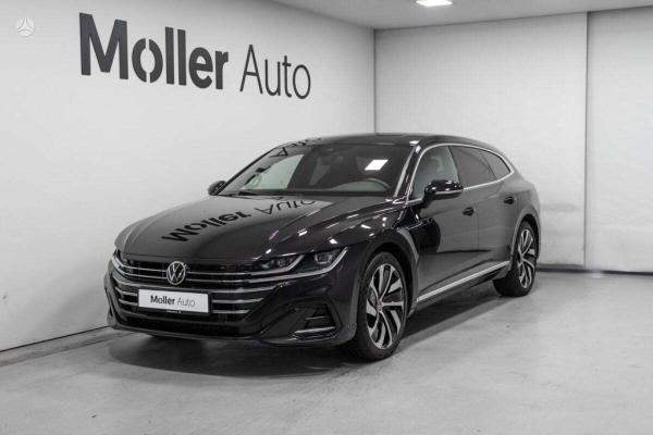Black Volkswagen Arteon 2022 in Vilnius, with an engine capacity of 1.40 L and mileage of 134 thousand km for 25950 €, photo 1 on AUTOMOTO.COM.LV
