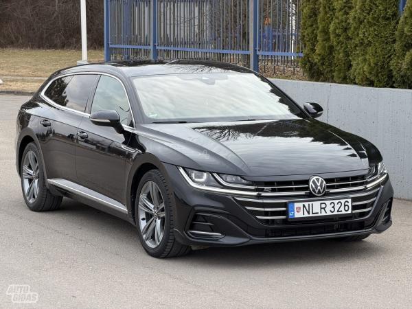 Melns Volkswagen Arteon 2022 Viļņa, ar dzinēja tilpumu 2.00 L un nobraukumu 101 tūkst. km par 25200 €, foto 6 vietnē AUTOMOTO.COM.LV