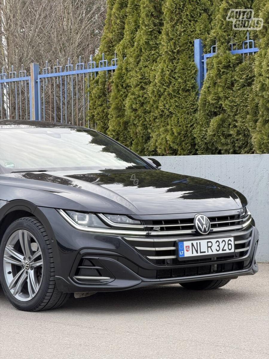 Black Volkswagen Arteon 2022 in Vilnius, with an engine capacity of 2.00 L and mileage of 101 thousand km for 25200 €, photo 7 on AUTOMOTO.COM.LV