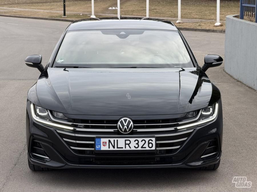 Black Volkswagen Arteon 2022 in Vilnius, with an engine capacity of 2.00 L and mileage of 101 thousand km for 25200 €, photo 8 on AUTOMOTO.COM.LV
