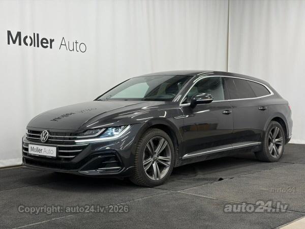 Black Volkswagen Arteon 2022 in Tallinn, with an engine capacity of 1.40 L and mileage of 81 thousand km for 28900 €, photo 1 on AUTOMOTO.COM.LV