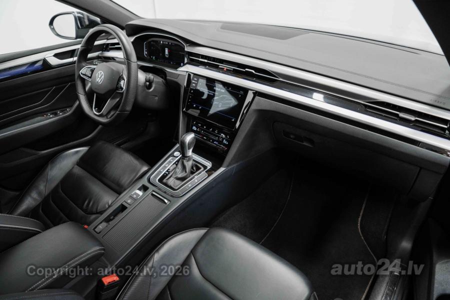 Black Volkswagen Arteon 2022 in Tallinn, with an engine capacity of 1.40 L and mileage of 117 thousand km for 27900 €, photo 8 on AUTOMOTO.COM.LV