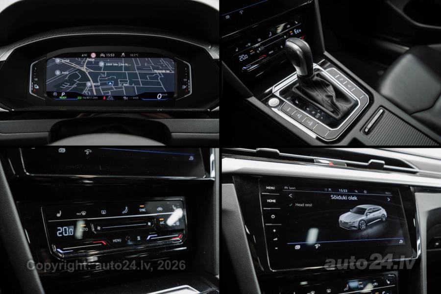 Black Volkswagen Arteon 2022 in Tallinn, with an engine capacity of 1.40 L and mileage of 117 thousand km for 27900 €, photo 12 on AUTOMOTO.COM.LV