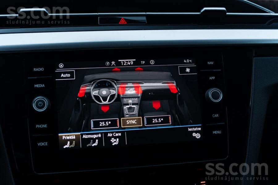 Melns Volkswagen Arteon 2022 Rīga, ar dzinēja tilpumu 2.00 L un nobraukumu 53 tūkst. km par 24500 €, foto 21 vietnē AUTOMOTO.COM.LV