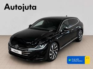 Black Volkswagen Arteon 2022 in Kaunas, with an engine capacity of 1.97 L and mileage of 80 thousand km for 27100 €, photo  on AUTOMOTO.COM.LV