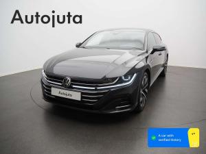 Melns Volkswagen Arteon 2022 Viļņa, ar dzinēja tilpumu 1.98 L un nobraukumu 82 tūkst. km par 24000 €, foto  vietnē AUTOMOTO.COM.LV