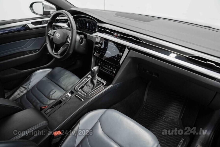 Black Volkswagen Arteon 2022 in Tallinn, with an engine capacity of 2.00 L and mileage of 87 thousand km for 30900 €, photo 8 on AUTOMOTO.COM.LV