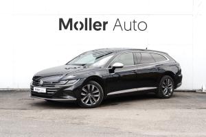 Black Volkswagen Arteon 2022 in Riga, with an engine capacity of 1.40 L and mileage of 142 thousand km for 22900 €, photo  on AUTOMOTO.COM.LV