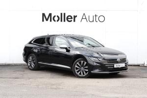 Black Volkswagen Arteon 2022 in Riga, with an engine capacity of 1.40 L and mileage of 142 thousand km for 22900 €, photo 3 on AUTOMOTO.COM.LV