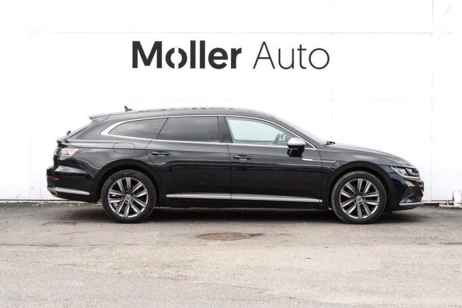 Black Volkswagen Arteon 2022 in Riga, with an engine capacity of 1.40 L and mileage of 142 thousand km for 22900 €, photo 6 on AUTOMOTO.COM.LV
