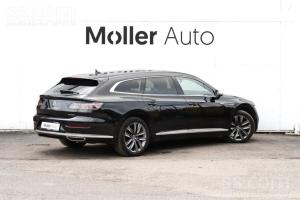 Black Volkswagen Arteon 2022 in Riga, with an engine capacity of 1.40 L and mileage of 142 thousand km for 22900 €, photo 5 on AUTOMOTO.COM.LV