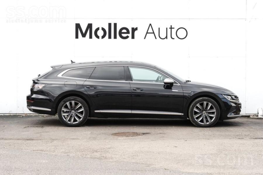 Black Volkswagen Arteon 2022 in Riga, with an engine capacity of 1.40 L and mileage of 142 thousand km for 22900 €, photo 6 on AUTOMOTO.COM.LV