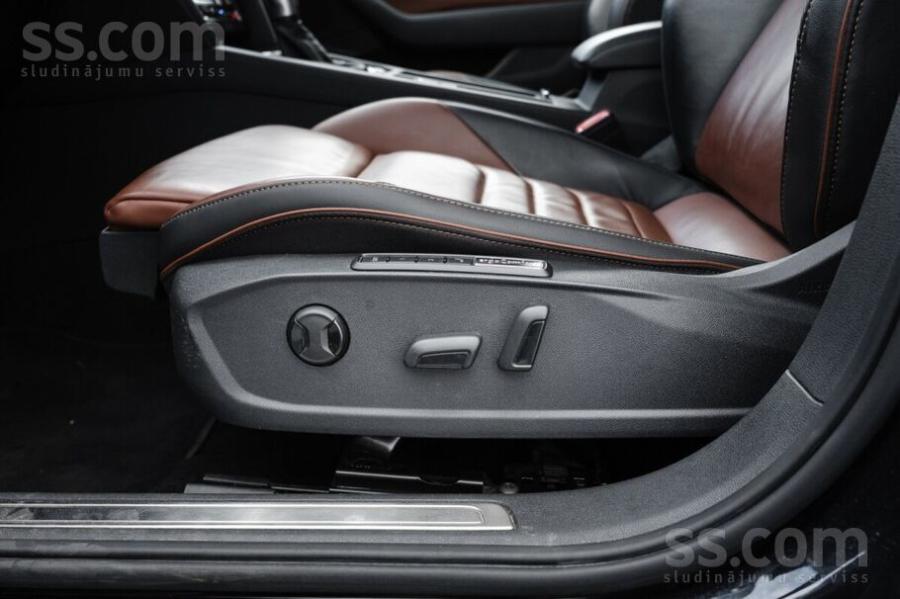 Black Volkswagen Arteon 2022 in Riga, with an engine capacity of 1.40 L and mileage of 142 thousand km for 22900 €, photo 14 on AUTOMOTO.COM.LV