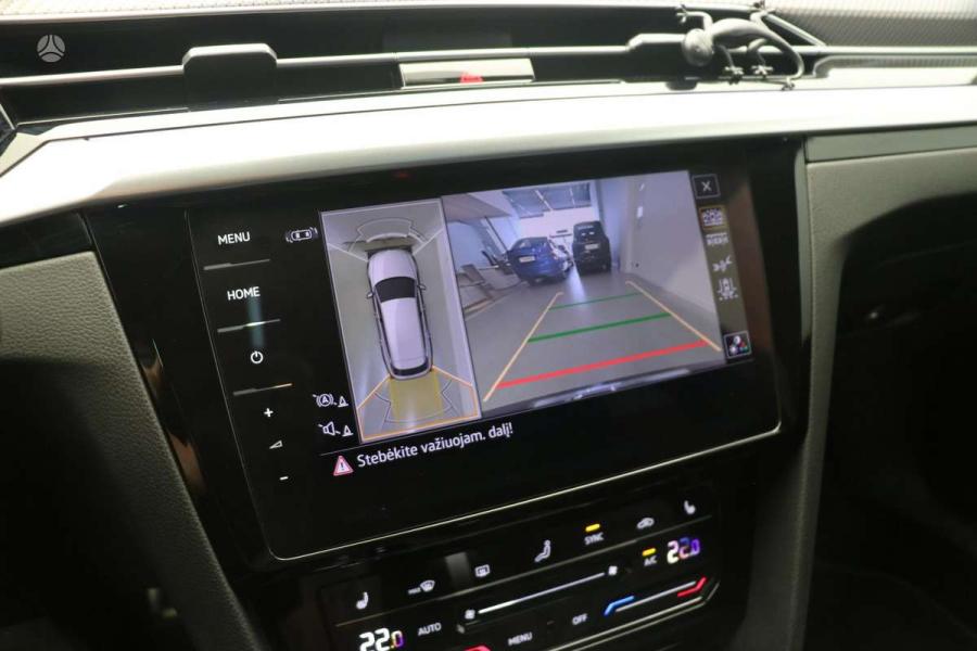 Black Volkswagen Arteon 2022 in Vilnius, with an engine capacity of 1.98 L and mileage of 62 thousand km for 36490 €, photo 27 on AUTOMOTO.COM.LV