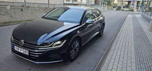 Black Volkswagen Arteon 2022 in Vilnius, with an engine capacity of 1.97 L and mileage of 123 thousand km for 22990 €, photo 16 on AUTOMOTO.COM.LV