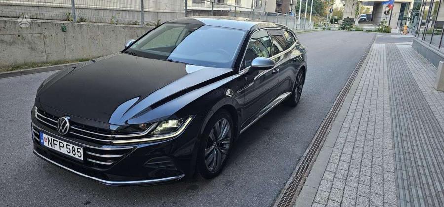 Black Volkswagen Arteon 2022 in Vilnius, with an engine capacity of 1.97 L and mileage of 123 thousand km for 22990 €, photo 16 on AUTOMOTO.COM.LV