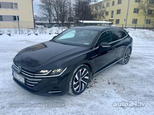 Black Volkswagen Arteon 2023 in Tallinn, with an engine capacity of 2.00 L and mileage of 48 thousand km for 32000 €, photo 1 on AUTOMOTO.COM.LV