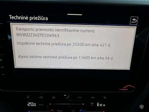 Black Volkswagen Arteon 2023 in Vilnius, with an engine capacity of 1.40 L and mileage of 157 thousand km for 23450 €, photo 16 on AUTOMOTO.COM.LV