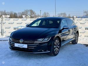 Black Volkswagen Arteon 2023 in Vilnius, with an engine capacity of 1.40 L and mileage of 155 thousand km for 21999 €, photo  on AUTOMOTO.COM.LV