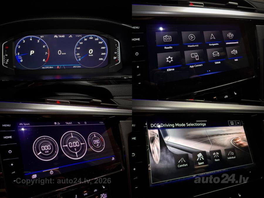 Black Volkswagen Arteon 2023 in Tallinn, with an engine capacity of 2.00 L and mileage of 69 thousand km for 37900 €, photo 27 on AUTOMOTO.COM.LV