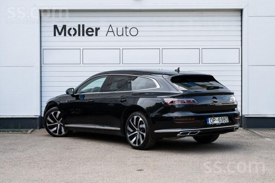 Melns Volkswagen Arteon 2023 Rīga, ar dzinēja tilpumu 2.00 L un nobraukumu 31 tūkst. km par 29450 €, foto 5 vietnē AUTOMOTO.COM.LV
