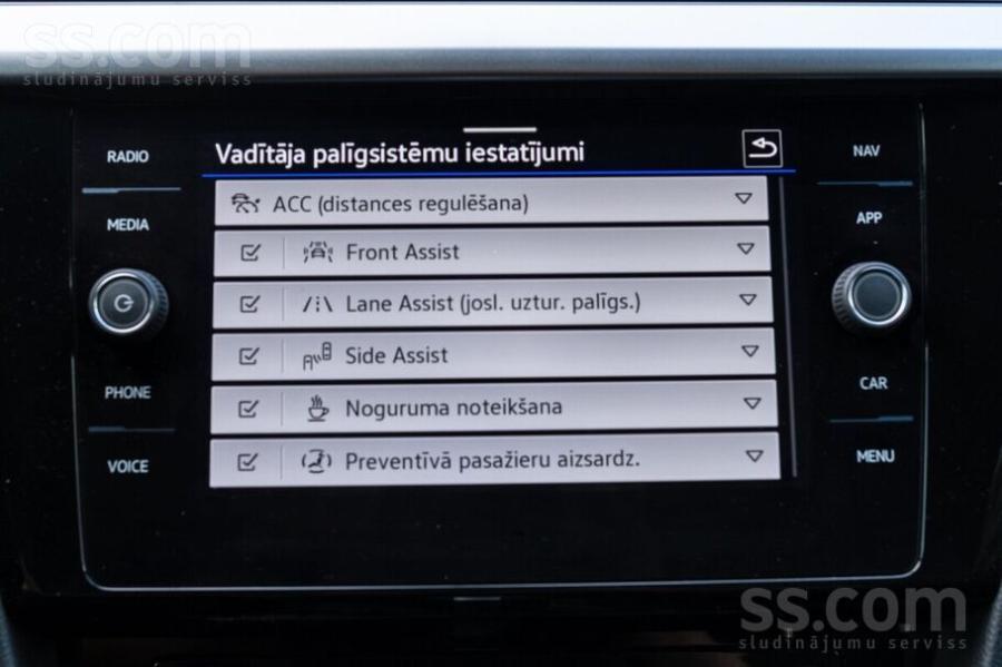 Melns Volkswagen Arteon 2023 Rīga, ar dzinēja tilpumu 2.00 L un nobraukumu 31 tūkst. km par 29450 €, foto 11 vietnē AUTOMOTO.COM.LV