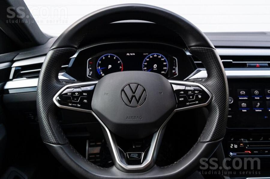 Melns Volkswagen Arteon 2023 Rīga, ar dzinēja tilpumu 2.00 L un nobraukumu 31 tūkst. km par 29450 €, foto 22 vietnē AUTOMOTO.COM.LV