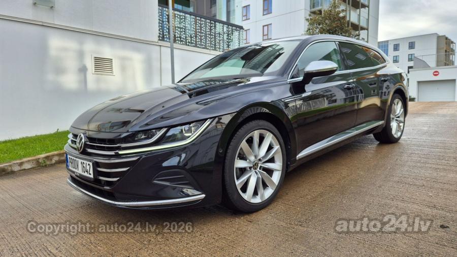 Melns Volkswagen Arteon 2023 Tallina, ar dzinēja tilpumu 2.00 L un nobraukumu 93 tūkst. km par 25600 €, foto 1 vietnē AUTOMOTO.COM.LV