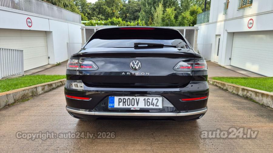 Melns Volkswagen Arteon 2023 Tallina, ar dzinēja tilpumu 2.00 L un nobraukumu 93 tūkst. km par 25600 €, foto 6 vietnē AUTOMOTO.COM.LV