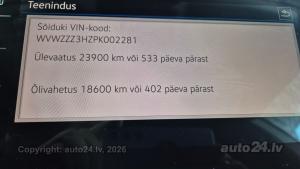 Melns Volkswagen Arteon 2023 Tallina, ar dzinēja tilpumu 2.00 L un nobraukumu 93 tūkst. km par 25600 €, foto 18 vietnē AUTOMOTO.COM.LV