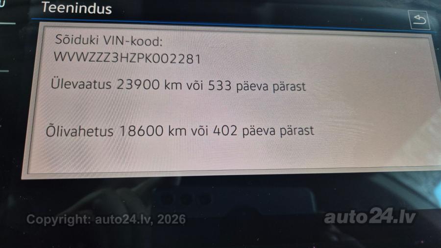 Melns Volkswagen Arteon 2023 Tallina, ar dzinēja tilpumu 2.00 L un nobraukumu 93 tūkst. km par 25600 €, foto 18 vietnē AUTOMOTO.COM.LV