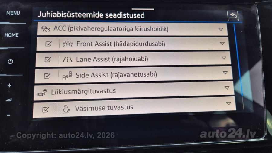 Melns Volkswagen Arteon 2023 Tallina, ar dzinēja tilpumu 2.00 L un nobraukumu 93 tūkst. km par 25600 €, foto 19 vietnē AUTOMOTO.COM.LV