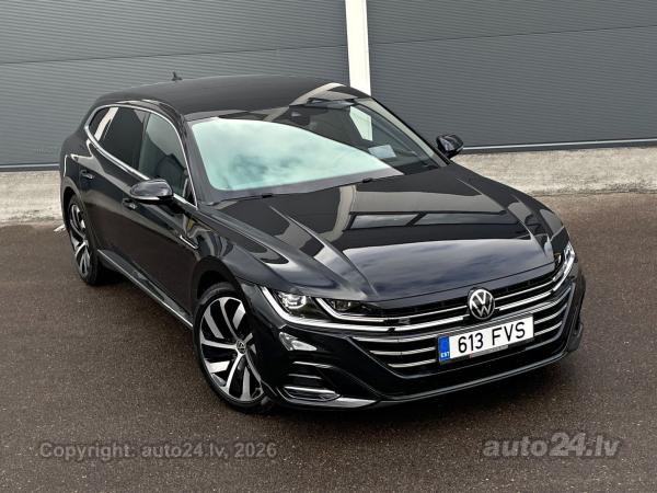 Black Volkswagen Arteon 2023 in Tallinn, with an engine capacity of 2.00 L and mileage of 104 thousand km for 29500 €, photo 1 on AUTOMOTO.COM.LV