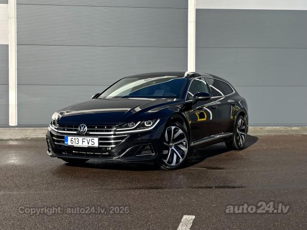 Black Volkswagen Arteon 2023 in Tallinn, with an engine capacity of 2.00 L and mileage of 104 thousand km for 29500 €, photo 3 on AUTOMOTO.COM.LV