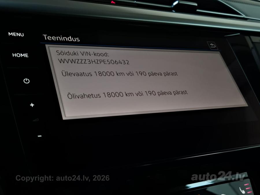 Melns Volkswagen Arteon 2023 Tallina, ar dzinēja tilpumu 2.00 L un nobraukumu 37 tūkst. km par 29500 €, foto 25 vietnē AUTOMOTO.COM.LV