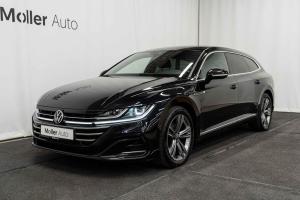 Melns Volkswagen Arteon 2023 Tallina, ar dzinēja tilpumu 2.00 L un nobraukumu 154 tūkst. km par 26900 €, foto  vietnē AUTOMOTO.COM.LV