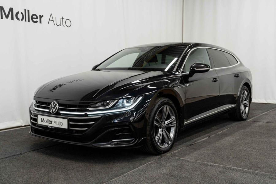 Black Volkswagen Arteon 2023 in Tallinn, with an engine capacity of 2.00 L and mileage of 154 thousand km for 26900 €, photo 1 on AUTOMOTO.COM.LV