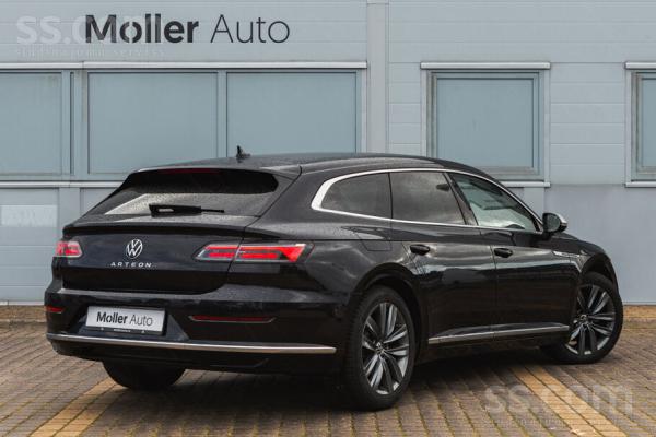 Melns Volkswagen Arteon 2024 Ventspils, ar dzinēja tilpumu 2.00 L un nobraukumu 23 tūkst. km par 33800 €, foto 5 vietnē AUTOMOTO.COM.LV